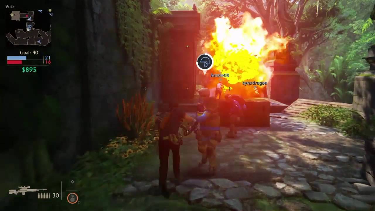 Uncharted 4 Multiplayer Gameplay/River Map/Ranked Team Deathmatch Mode ...
