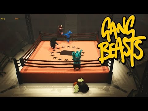 GANG BEASTS - RING OUT [Melee] - Xbox One Gameplay, Walkthrough - YouTube