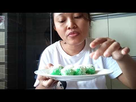 MUKBANG KLEPON VIRAl CROT DIDALAM#Jajanan ndeso yg nikmat#