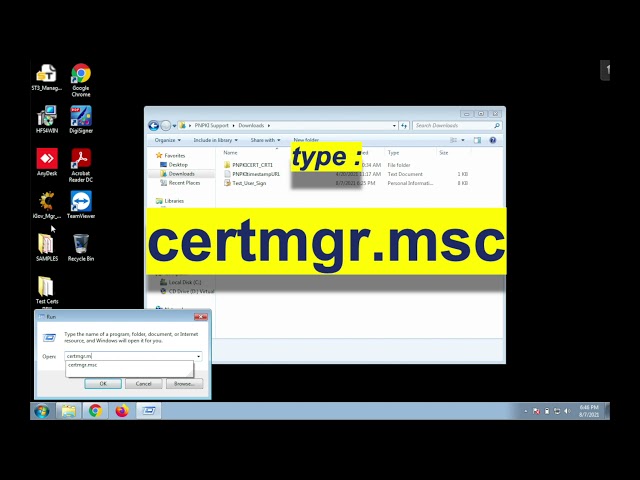 Certmgr.msc Folder Quick Tip–Easily Accessing Certificate MMC 250