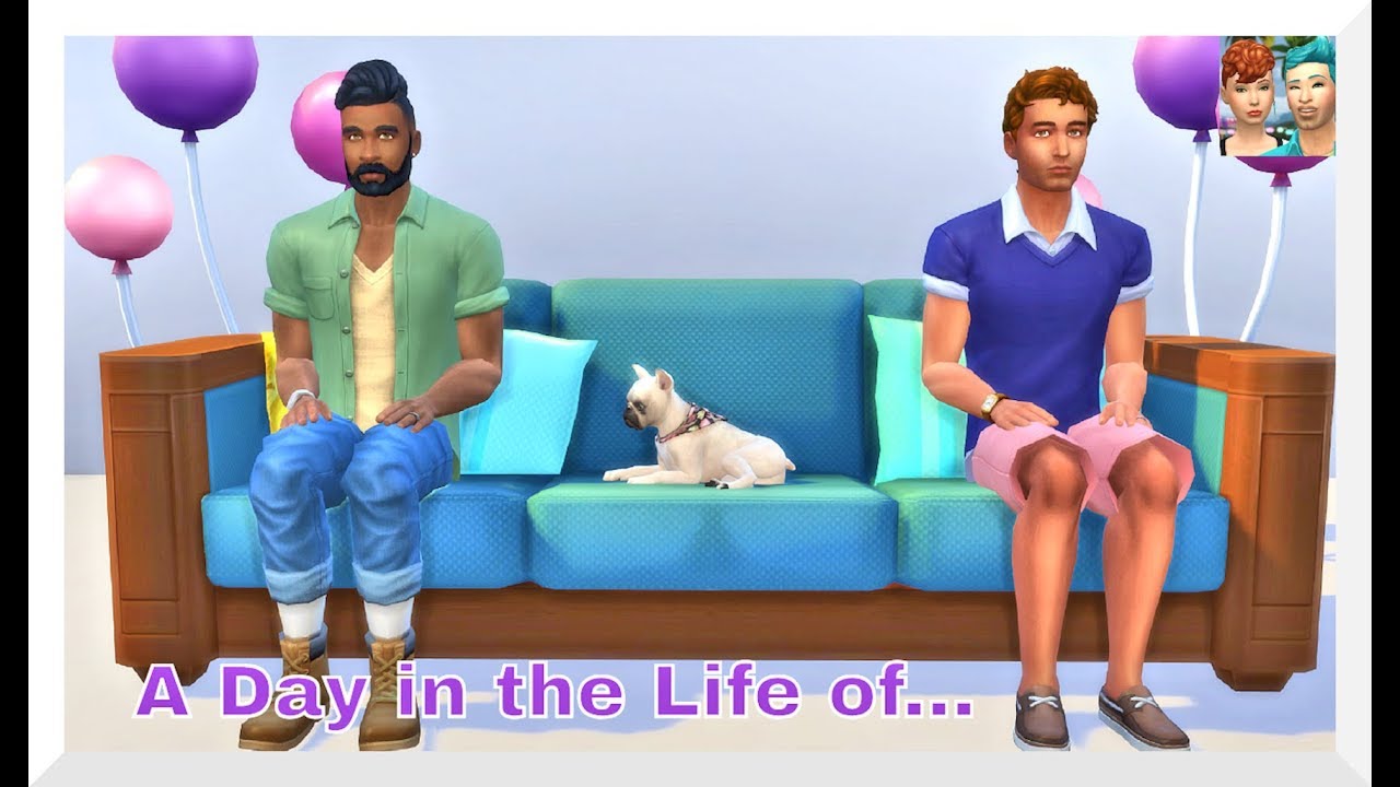 SIMS 4 VIDEO | A DAY IN THE LIFE OF | THE HECKING HOUSEHOLD - YouTube