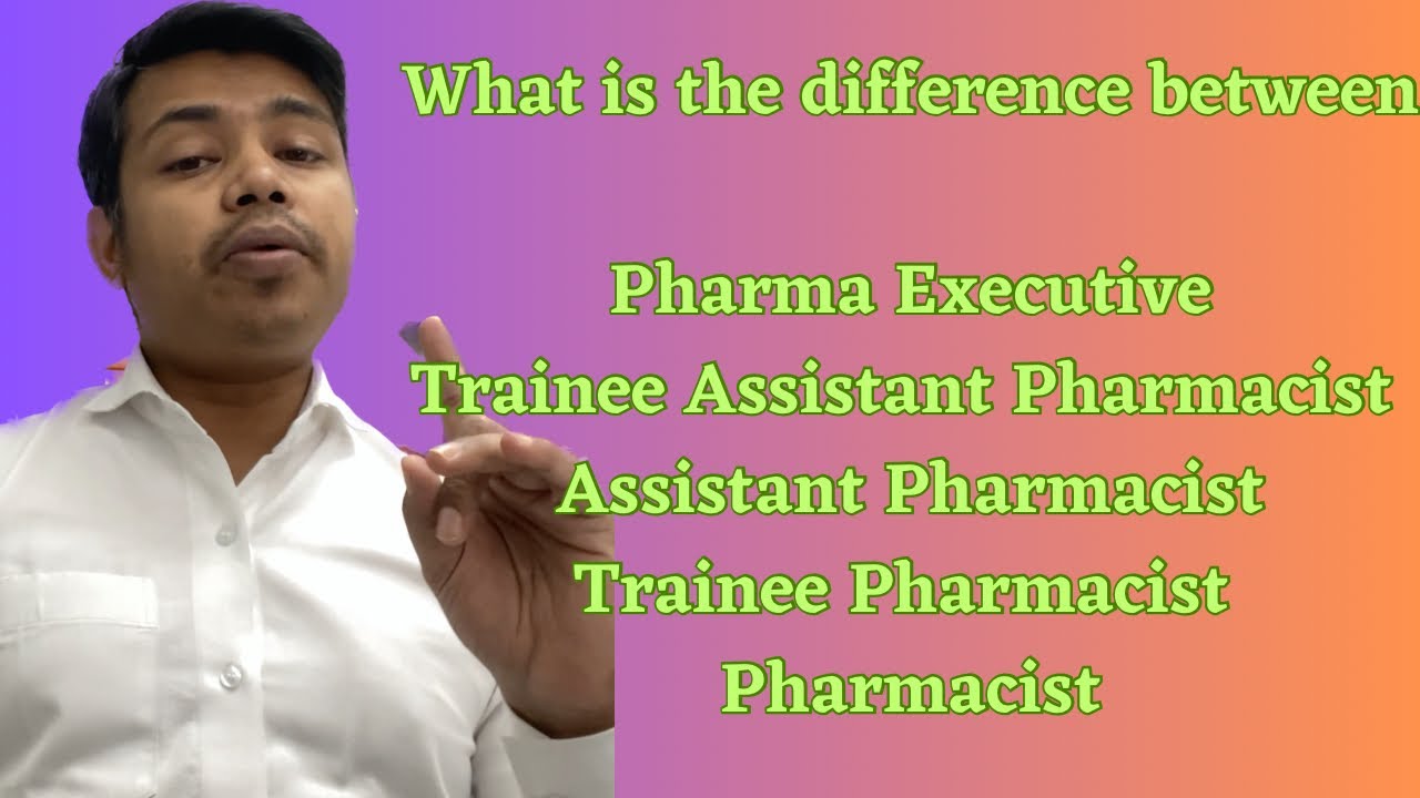What is the difference between Trainee Pharmacist, Trainee Assistant ...