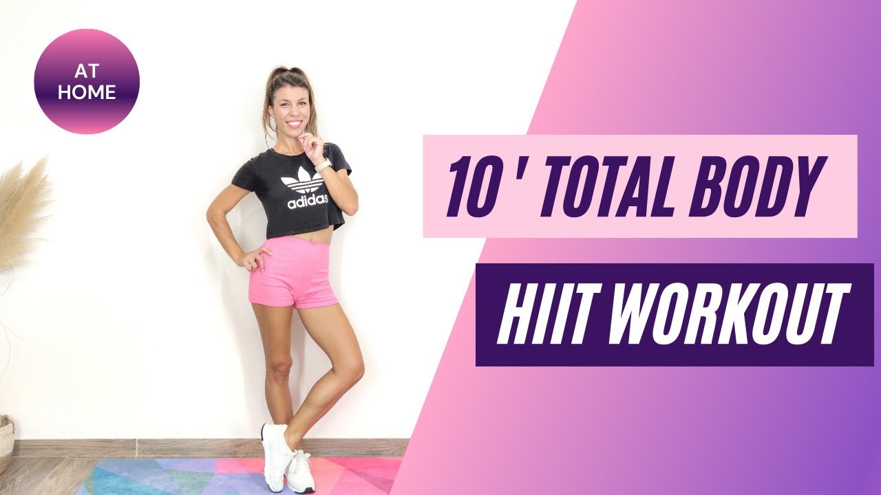 10' Ασκήσεις Γυμναστικής για όλο το σώμα - Total body HIIT workout ...