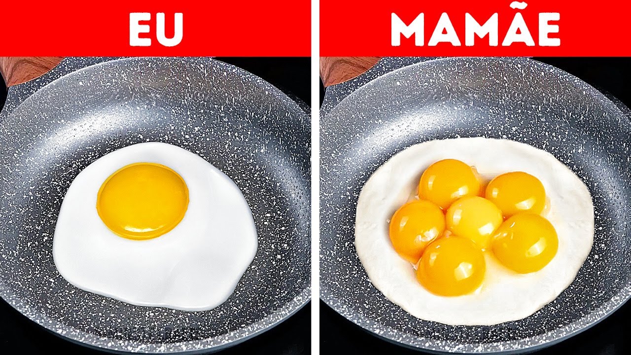 Como preparar ovos como um profissional || Receitas simples de ovo para ...