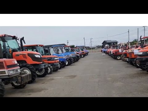 Japanese Farm Tractors stock Japan | Export Quality Made in Japan ...