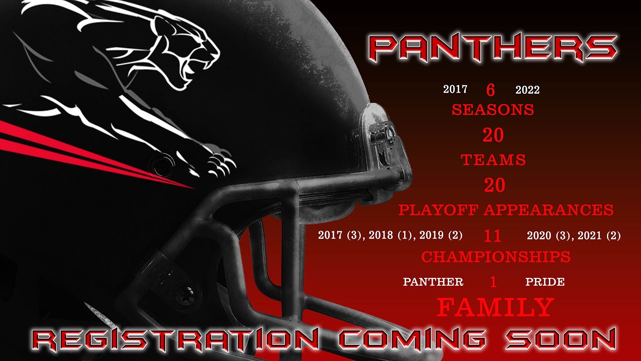 2023 Panthers Youth Football Pre -Registration Hype Video - YouTube
