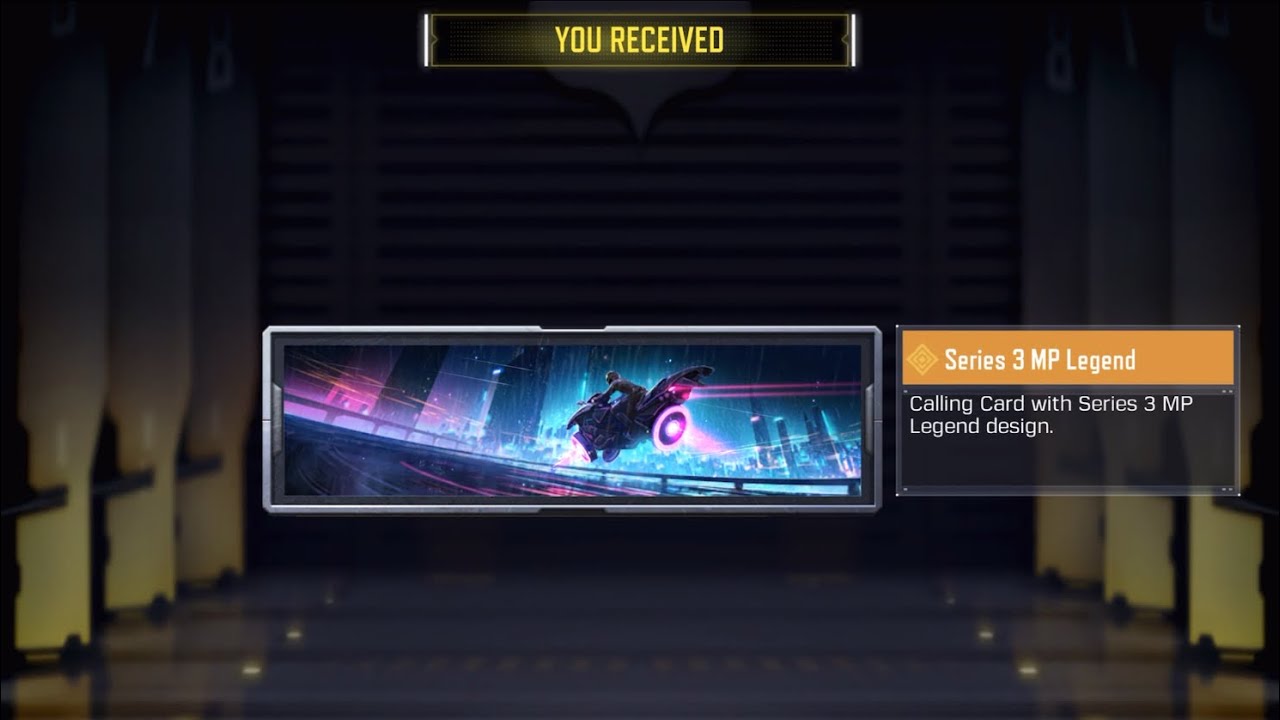 Codm Claiming Series 3 Top 5K MP Legendary Calling Card | S8 Shadow ...