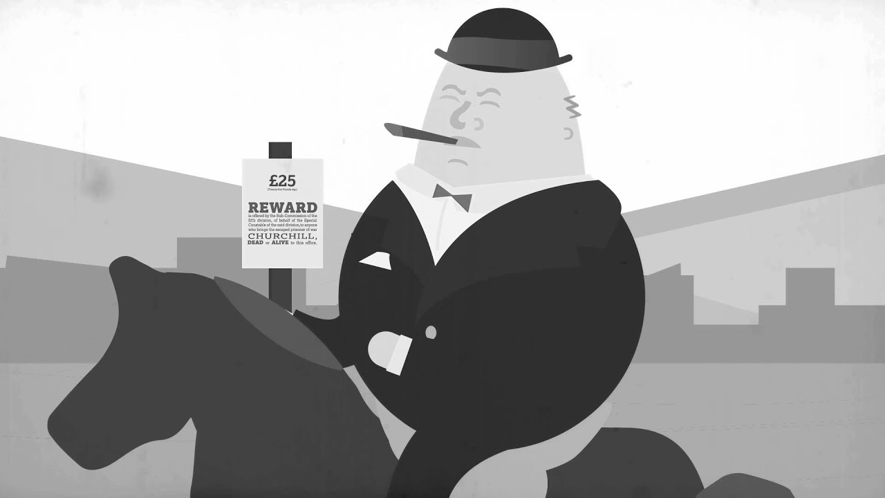 Winston Churchill Animation by Oliwia Wojcik - YouTube