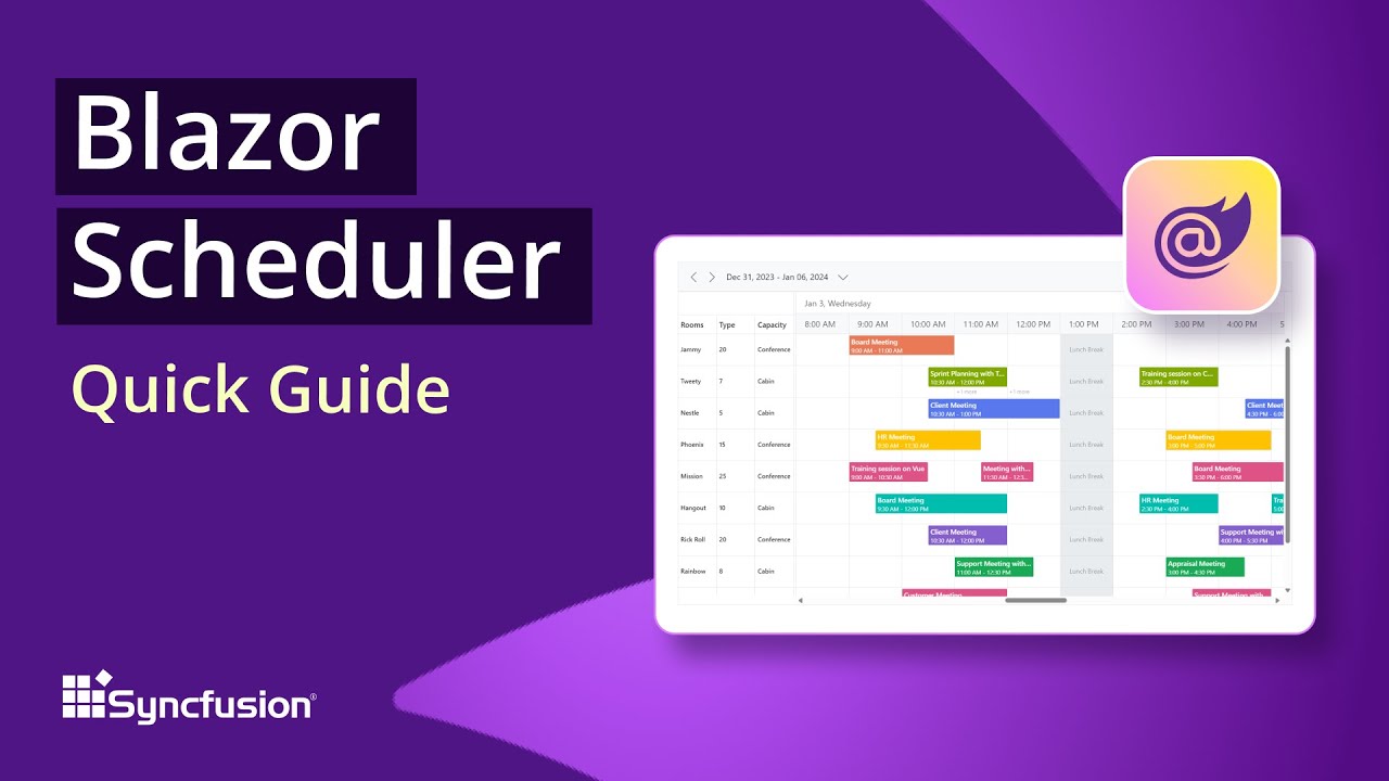 Blazor Scheduler: The Ultimate Feature Walkthrough - YouTube