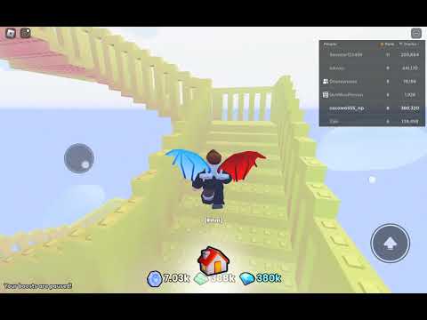 going stair case to heaven but it's too hard pet sim 99 - YouTube