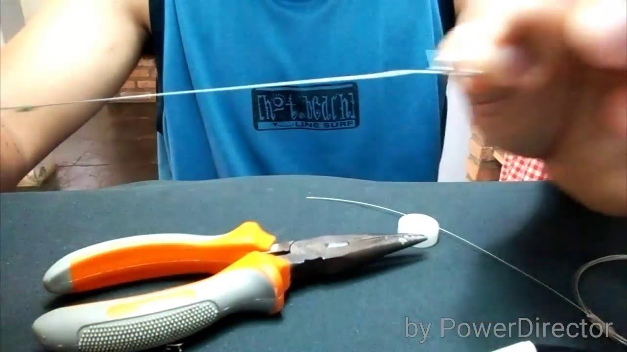 Empate de aço para pesca com iscas artificiais - YouTube