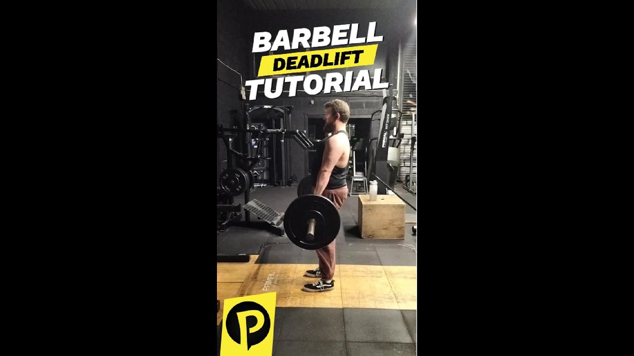 Tutorial Barbell Deadlift - YouTube