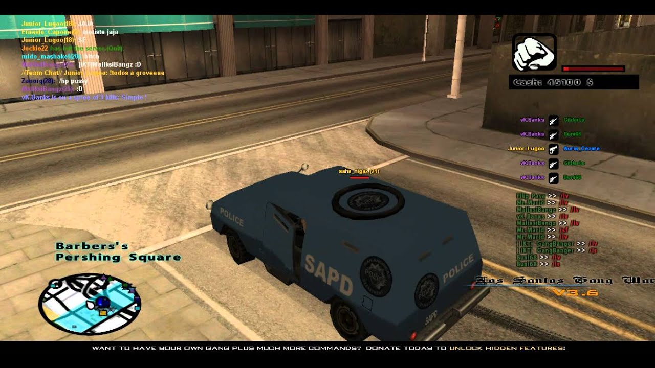 Gang Wars GTA San Andreas - YouTube