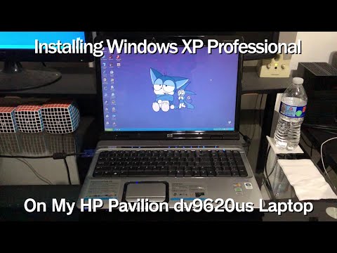 How I Installed Windows XP On My HP Pavilion dv9620us Laptop