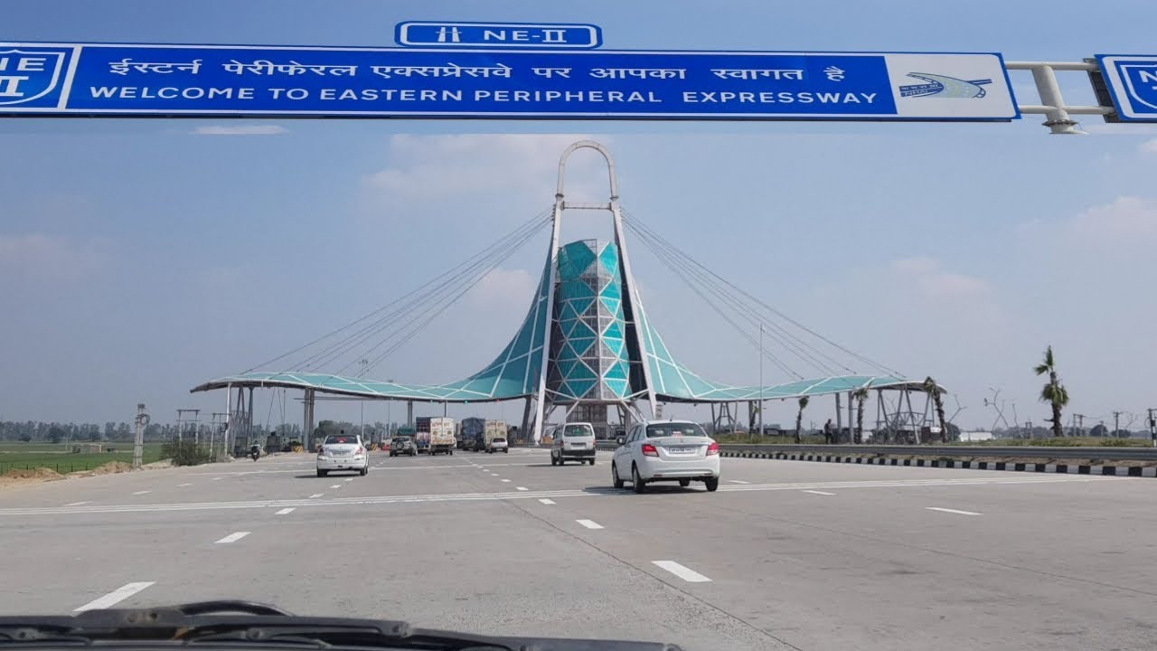 eastern peripheral expressway Drive - From #Delhi - YouTube