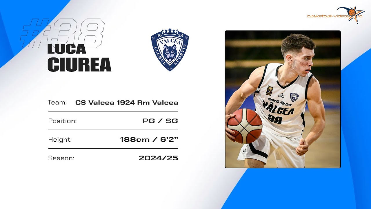 Luca Ciurea 2024/2025 Highlights - YouTube