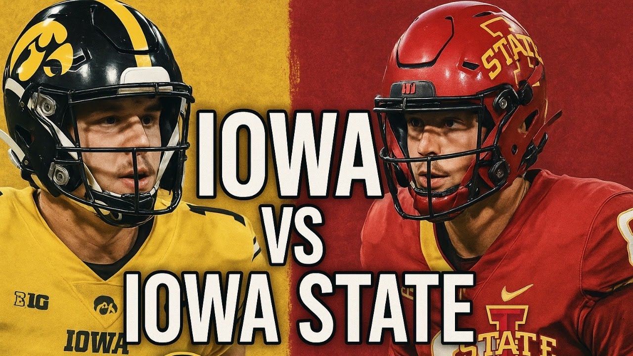 IOWA vs IOWA STATE : WATCH PARTY - YouTube