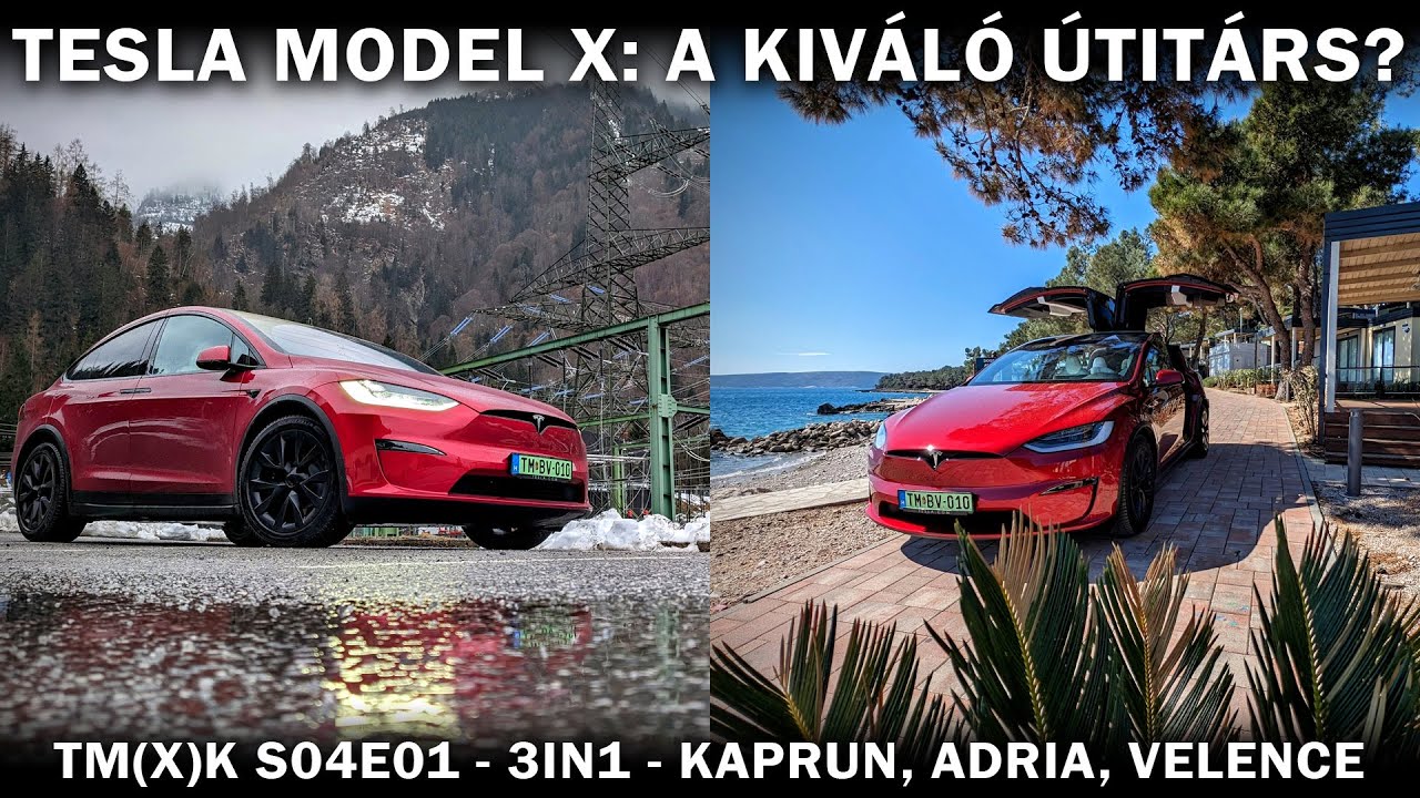 TESLA MODEL X LR: A kiváló útitárs? - TM(X)K S04E01 3in1 - YouTube