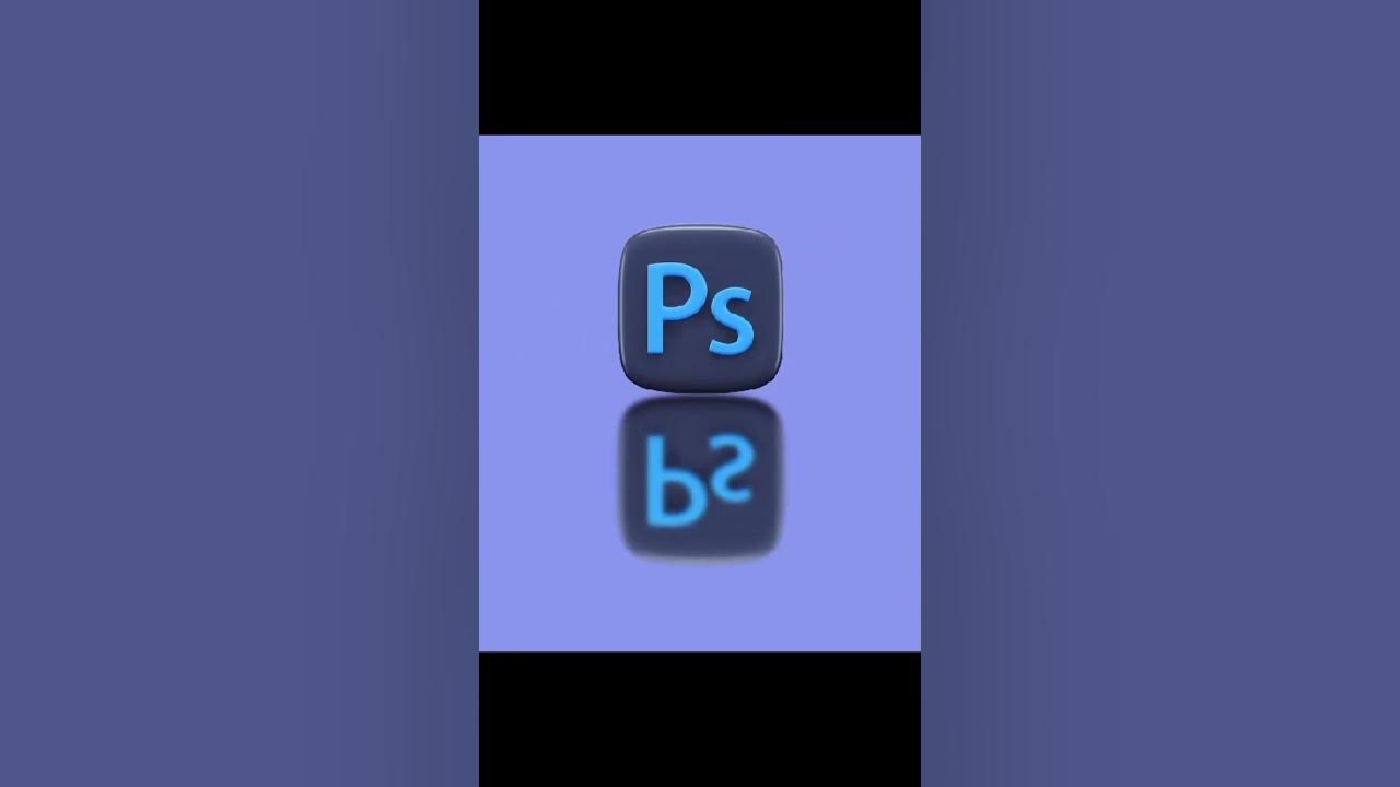 How to create object Reflection in Photoshop #shorts #edit #tutorial - YouTube