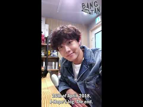 [ENG] 180426 J-Hope's Log