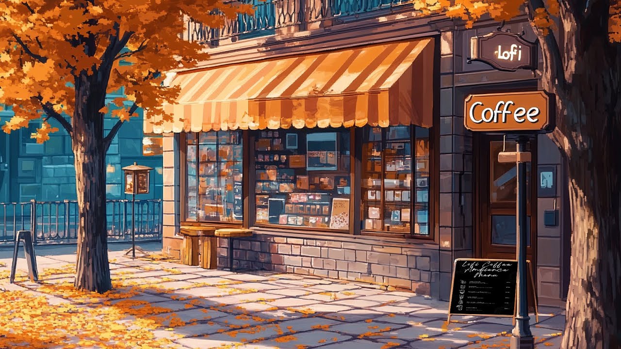 Warm Autumn Morning 🍁 Cozy Fall Beats 🍂 Lofi Music for Relaxation/Focus ...