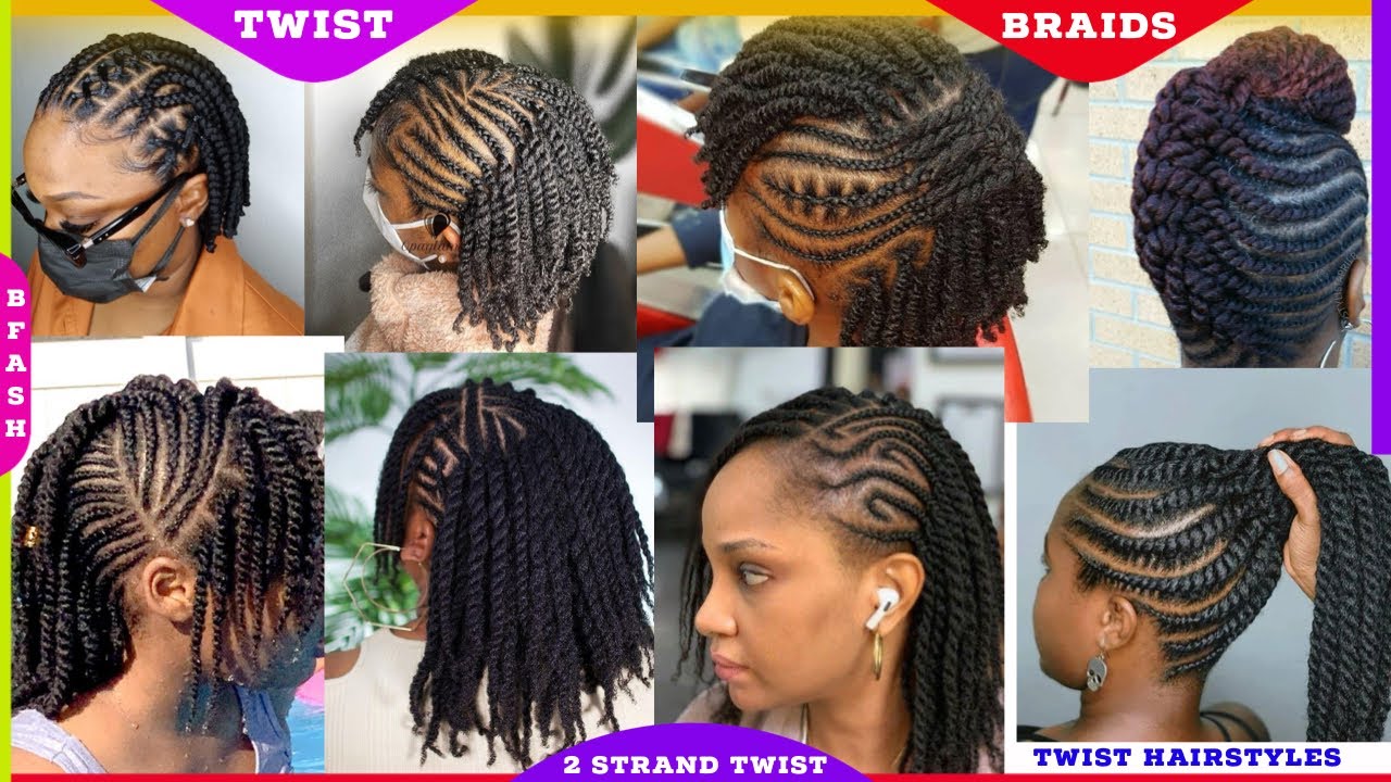 Trending Two Strand Twist Styles |Natural Hair Twist Styles |Twist ...
