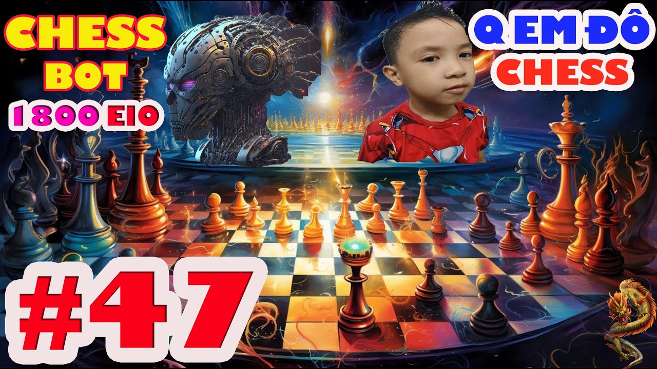 Luyện tập CHESSBOT (#47): Q Em Đô Chess Vs Wally - BOT (1800 elo) # ...