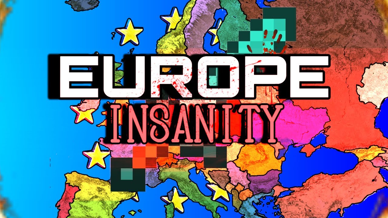 I SIMULATED Europe in COMPLETE INSANITY - YouTube