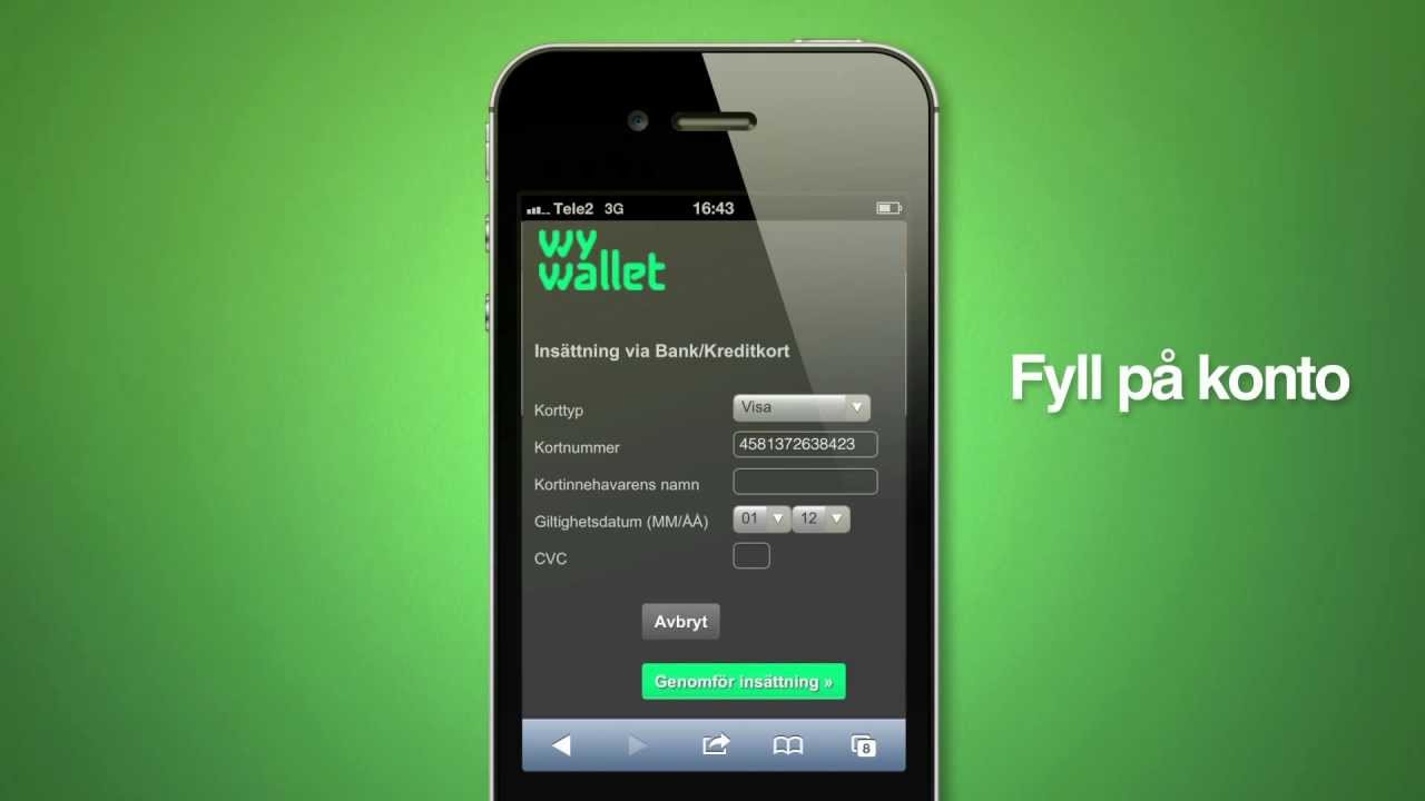 Privatabonnemang - hur köper och betalar jag med WyWallet-appen? - YouTube