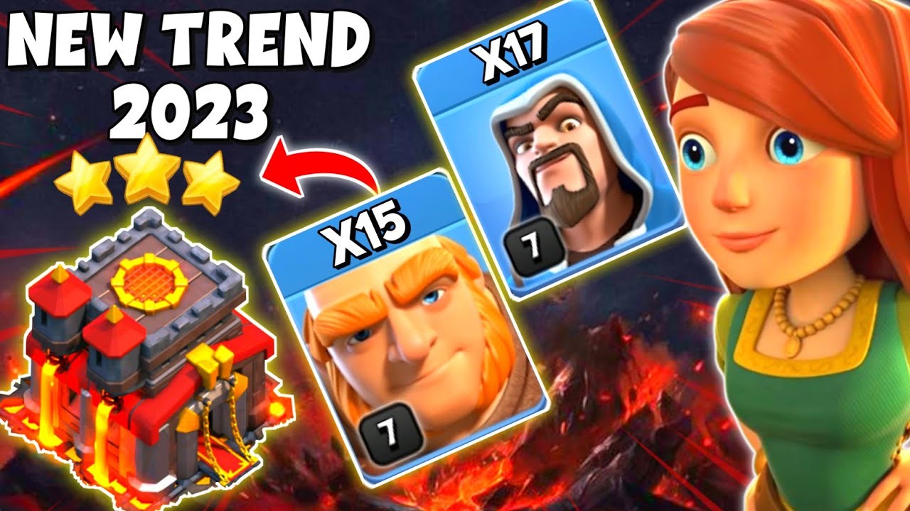 TH10 Giant + Wizard Attack Strategy 2023 | Best Attack Strategy For ...