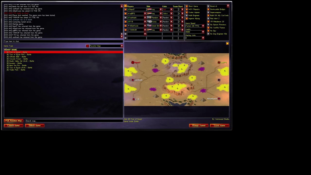 Ra2 Online TOE MAP Team NamIT - YouTube