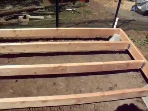 Turkey Coop Build - YouTube