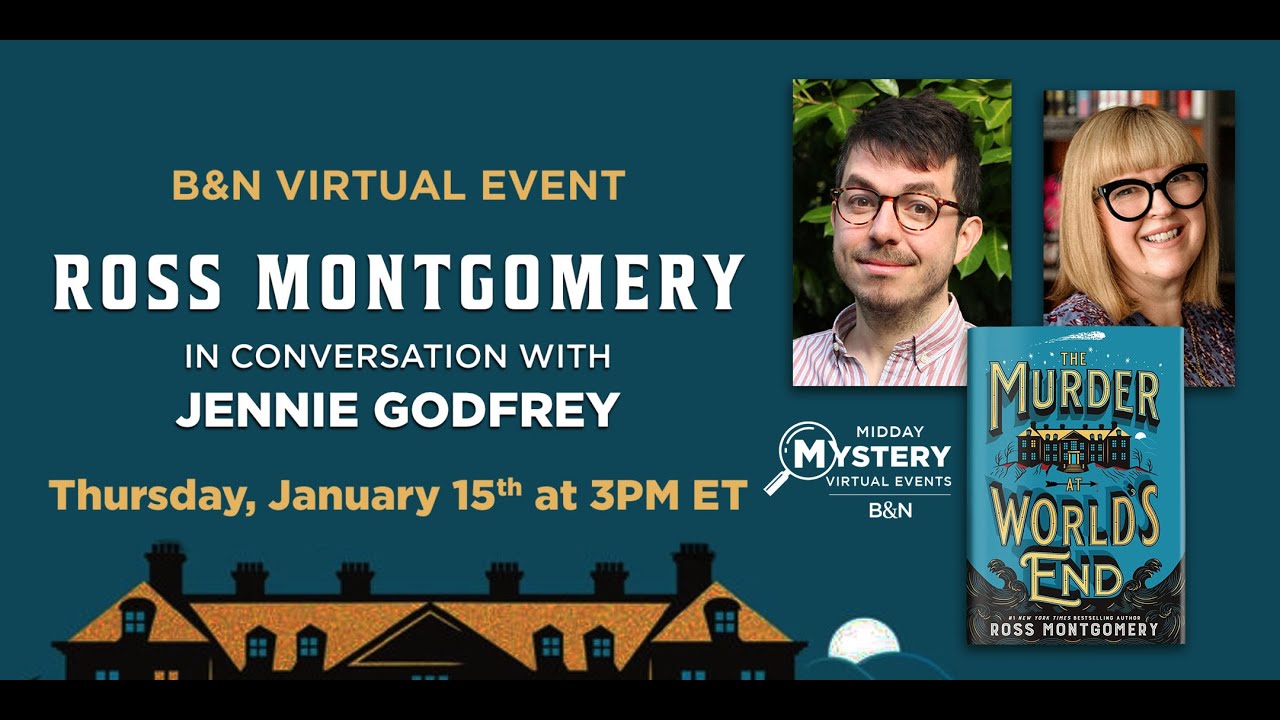 #BNEvents: Ross Montgomery discusses THE MURDER AT WORLD’S END with ...