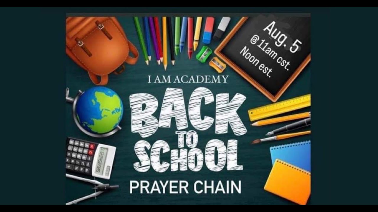 Back To School Prayer Chain - YouTube
