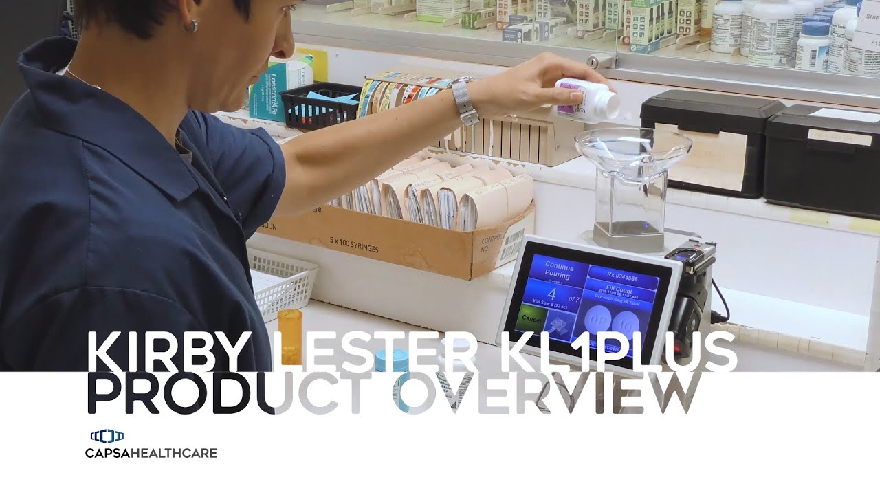 KL1Plus — Unique Retail Pharmacy Counting & Inventory Device - YouTube