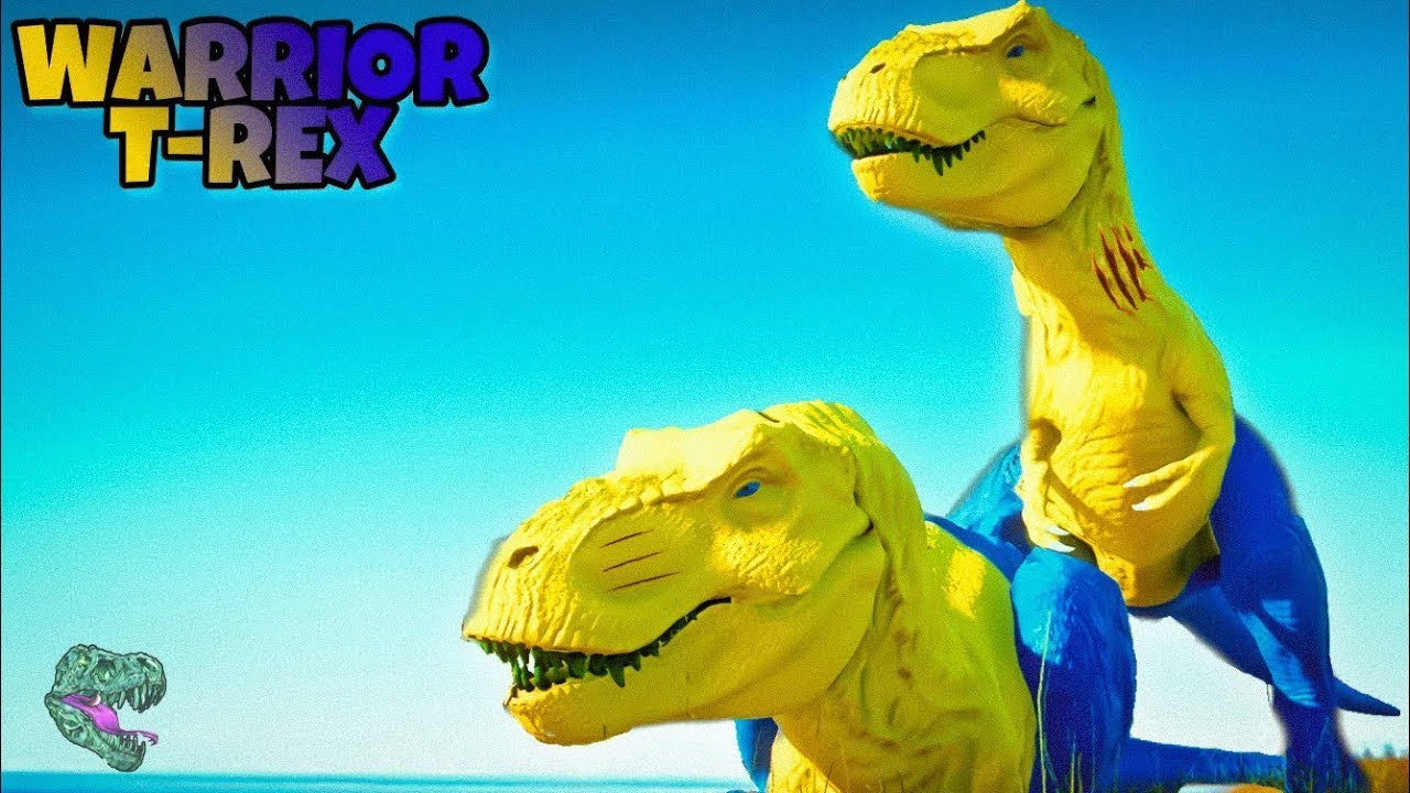 UKRAINIAN T-REX ARMY - MANHUNT - DINOSAUR FIGHT - BREAKOUT \ JURASSIC ...