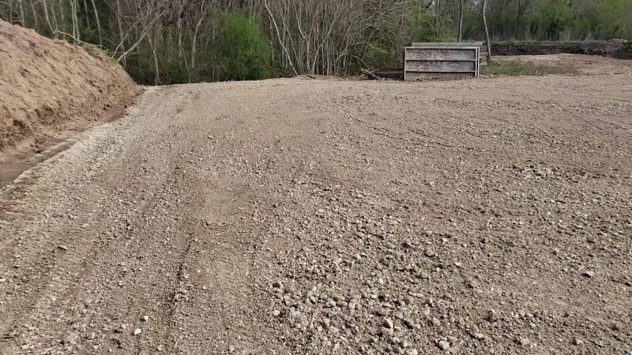 House pad getting compacted - YouTube