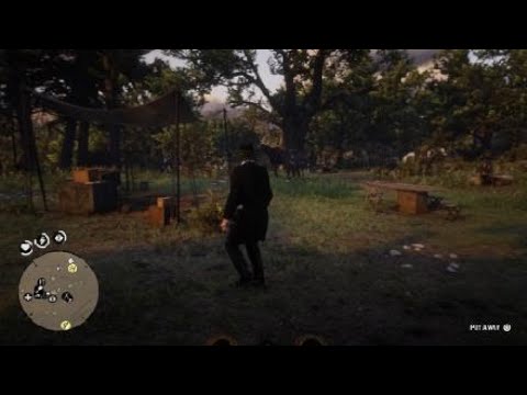 RDR2 - Dutch Kicks Arthur Out Of His Tent - YouTube