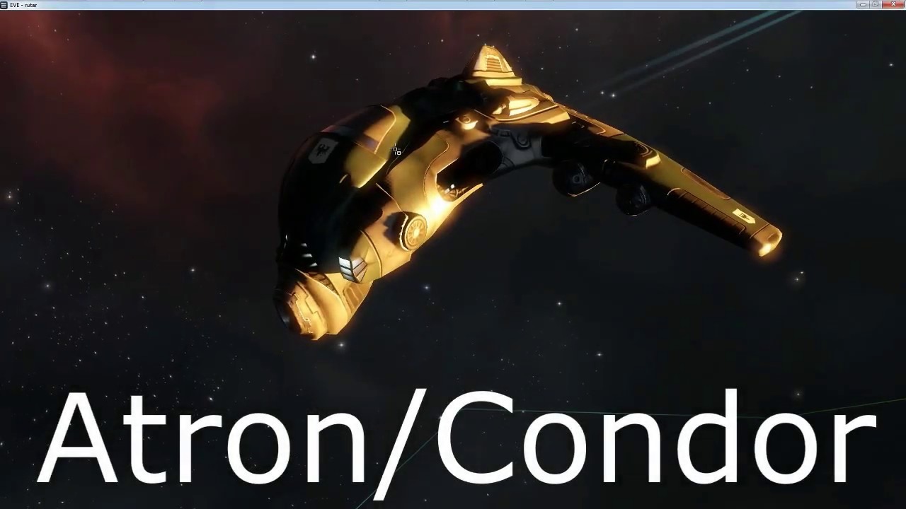 EVE online: Atron/ Condor - YouTube