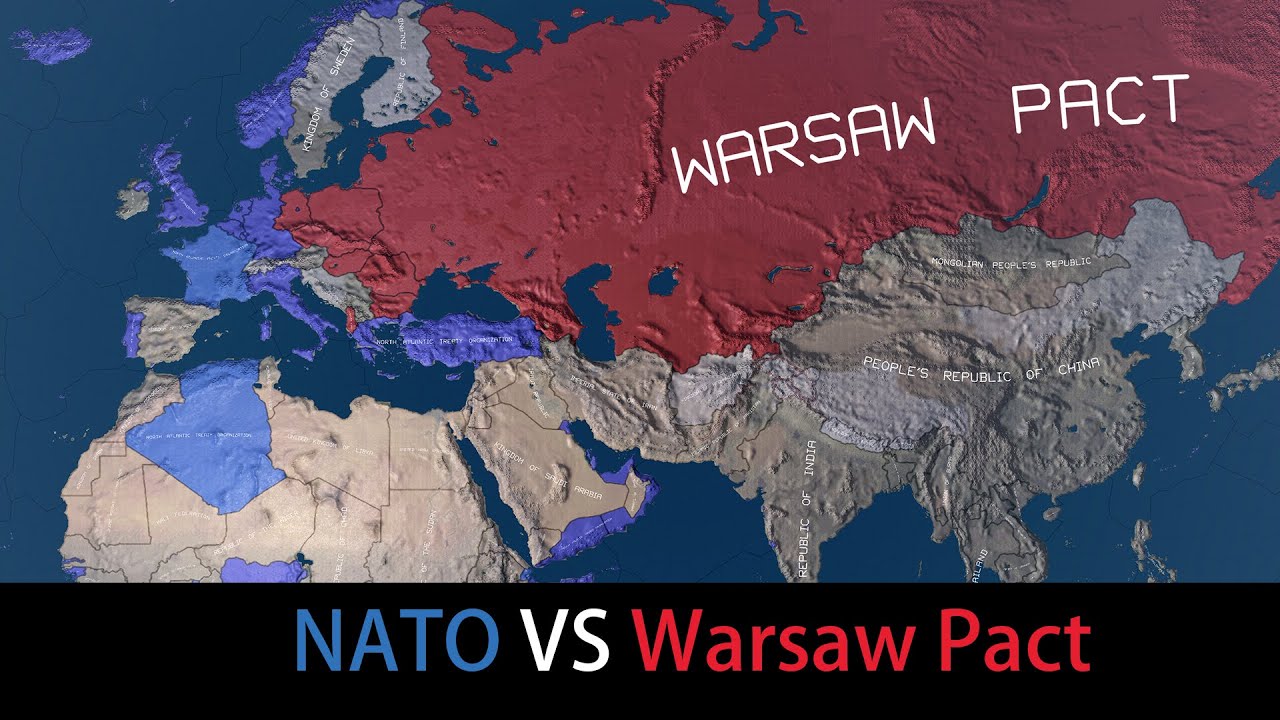 NATO VS Warsaw Pact | Hoi4 Timelapse - YouTube