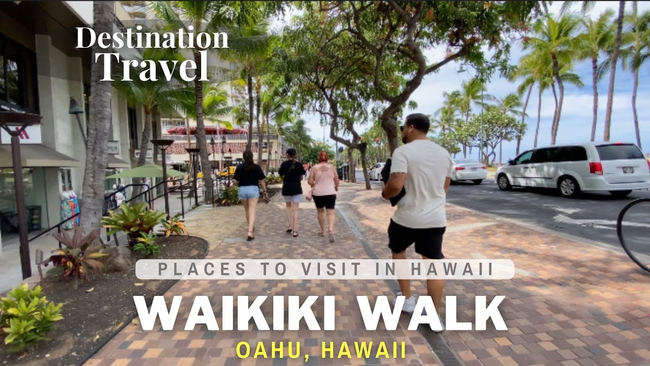 Waikiki Walk | Hawaii Travel - YouTube
