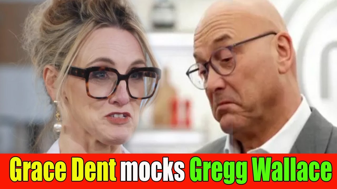 Grace Dent mocks Gregg Wallace and repeatedly criticizes the show - YouTube