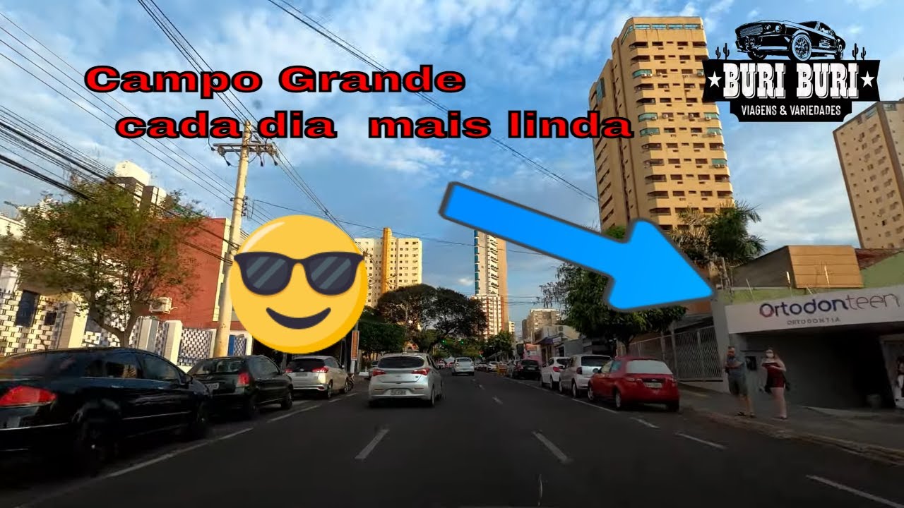 4k - Driving Campo Grande - Viajando por Mato Grosso do Sul - Brasil ...