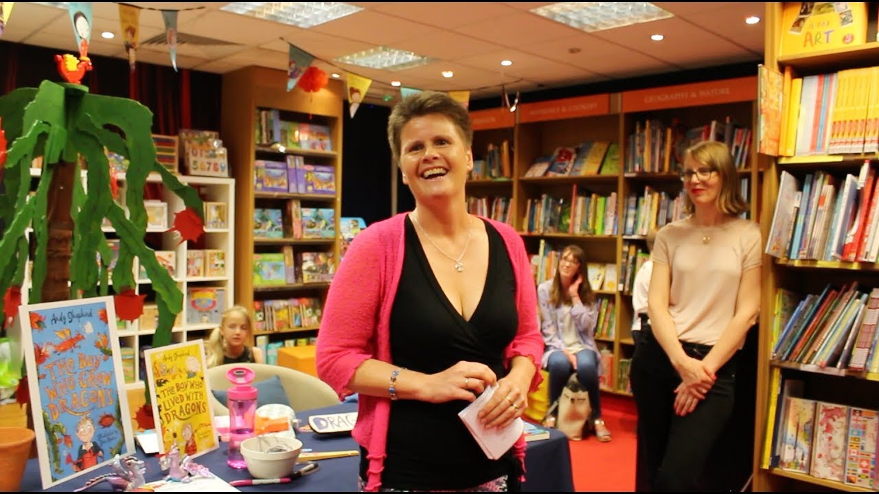 Andy Shepherd: 'The Boy Who Grew Dragons' Book Launch - YouTube