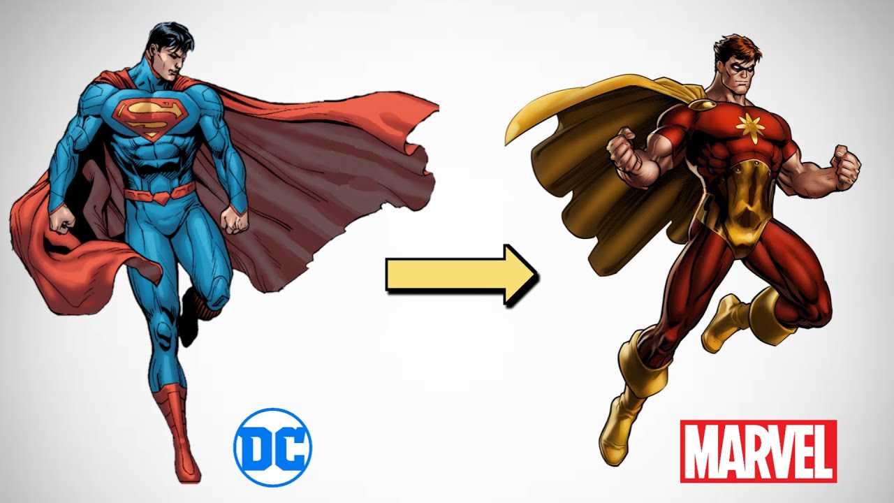 20 DC And Marvel Characters Which Are Identical To Each Other | Star ...