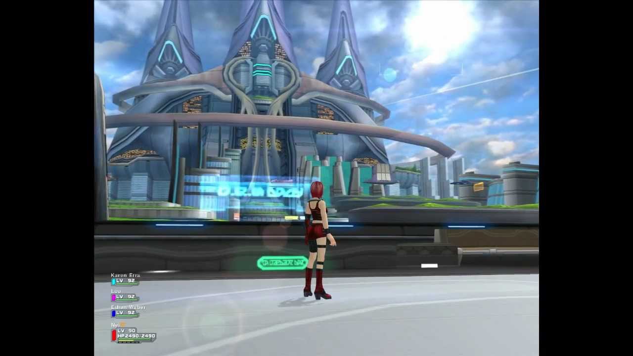 Phantasy Star Universe [PC] - Parum : Holtes City - YouTube