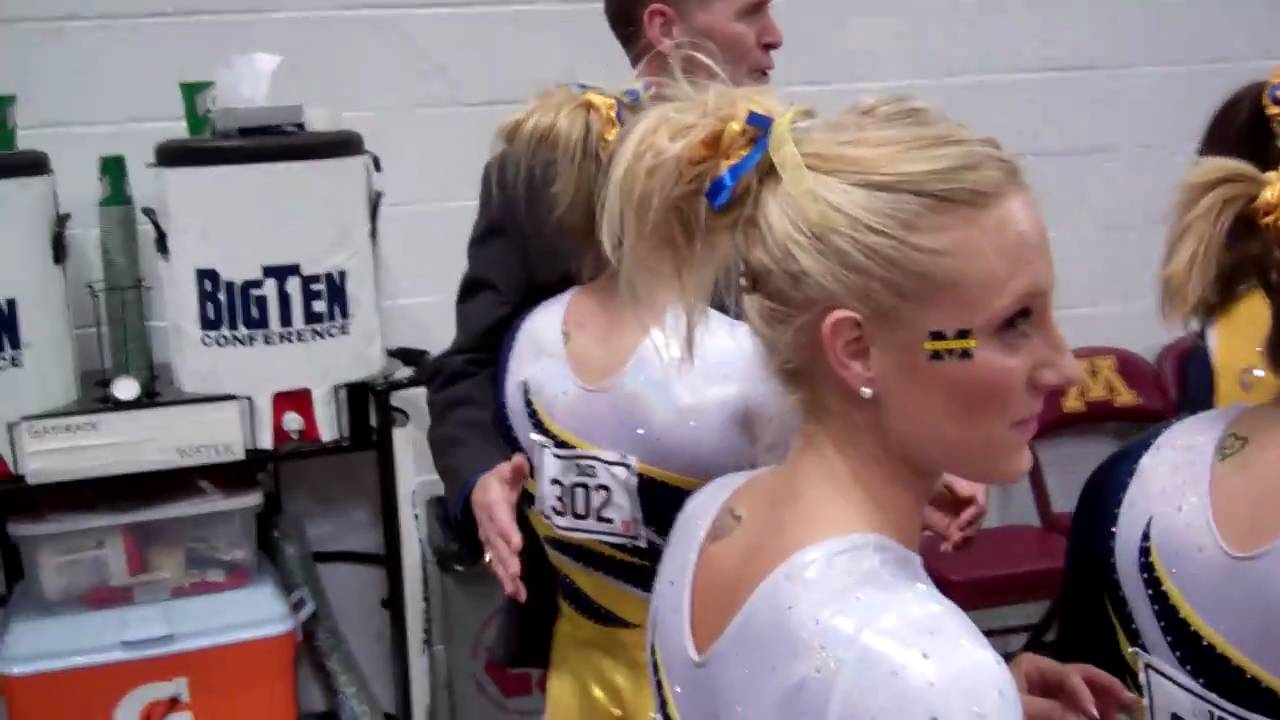 Michigan Women's Gymnastics Wins Big Ten Championships - YouTube