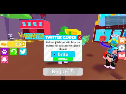 Roblox Vacuum Simulator Codes - YouTube