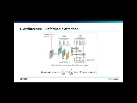 Deformable DETR: Deformable Transformers for End-to-End Object Detection 리뷰 - YouTube