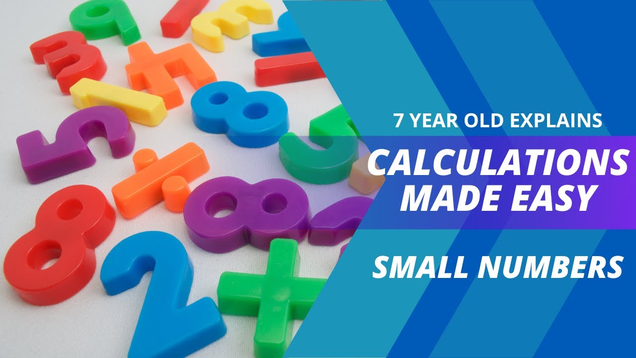 A Kid Explains Calculations - Easy math for kids - YouTube
